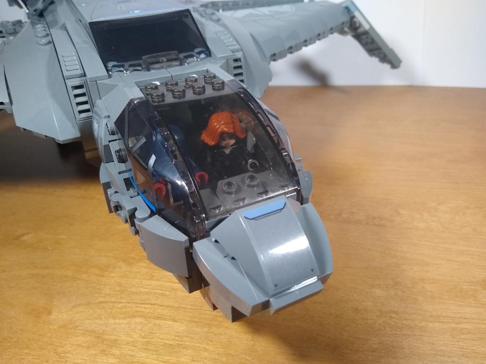 LEGO MOC 76248 Avengers Quinjet Mod by Wert315 | Rebrickable - Build ...