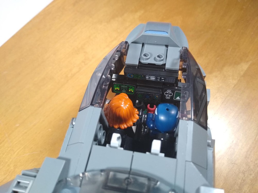 LEGO MOC 76248 Avengers Quinjet Mod by Wert315 | Rebrickable - Build ...