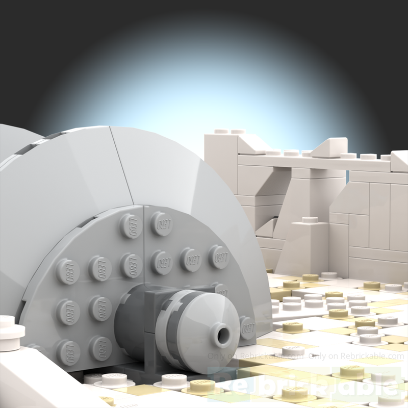 LEGO MOC Hoth shield generator by LucSoleBricks | Rebrickable - Build ...