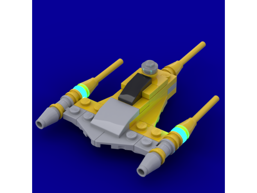 LEGO MOC The Palace of Theed Hangar battle diorama by raguidel ...