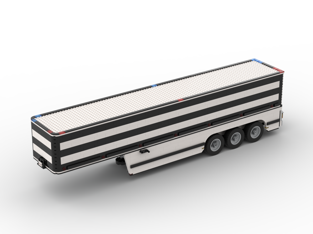 LEGO MOC Semi-trailer for Giant Police Truck (5571) by TheBastian ...
