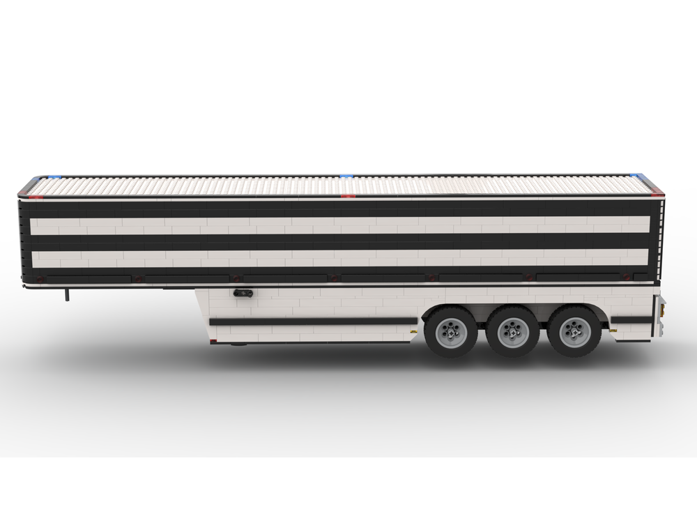 LEGO MOC Semi-trailer for Giant Police Truck (5571) by TheBastian ...