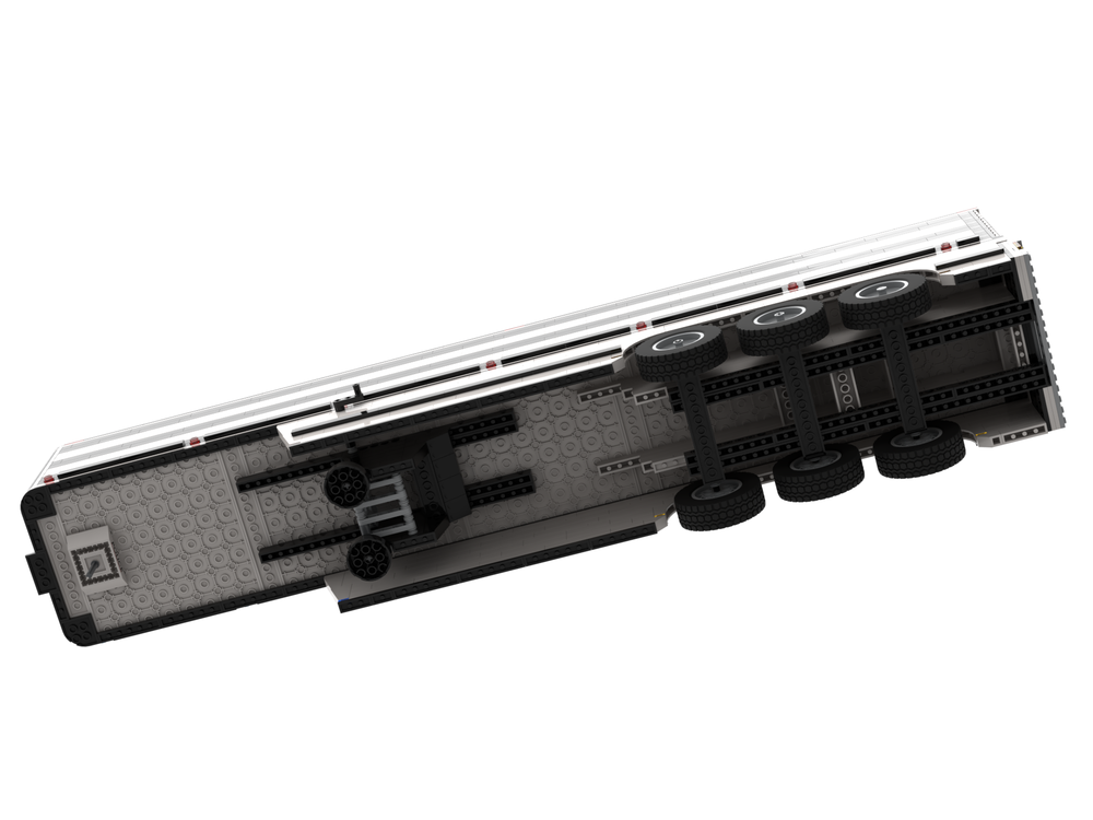 LEGO MOC Semi-trailer for Giant Police Truck (5571) by TheBastian ...