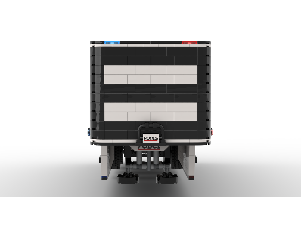 LEGO MOC Semi-trailer for Giant Police Truck (5571) by TheBastian ...