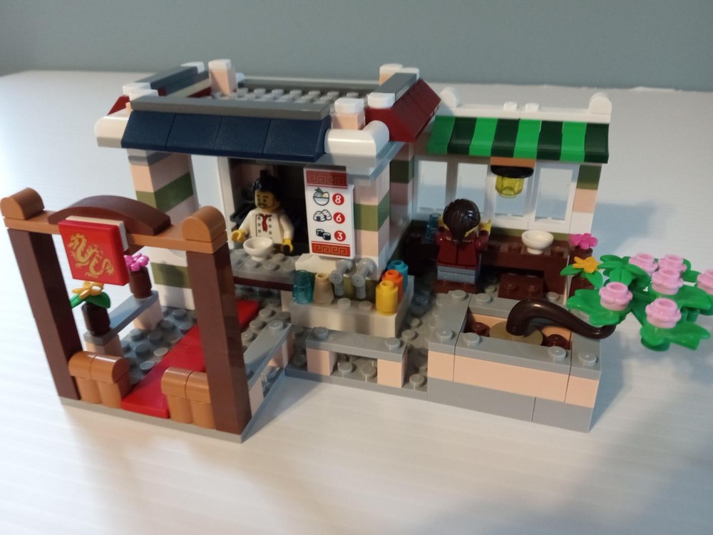 LEGO MOC Noodle Shop by TTuu | Rebrickable - Build with LEGO
