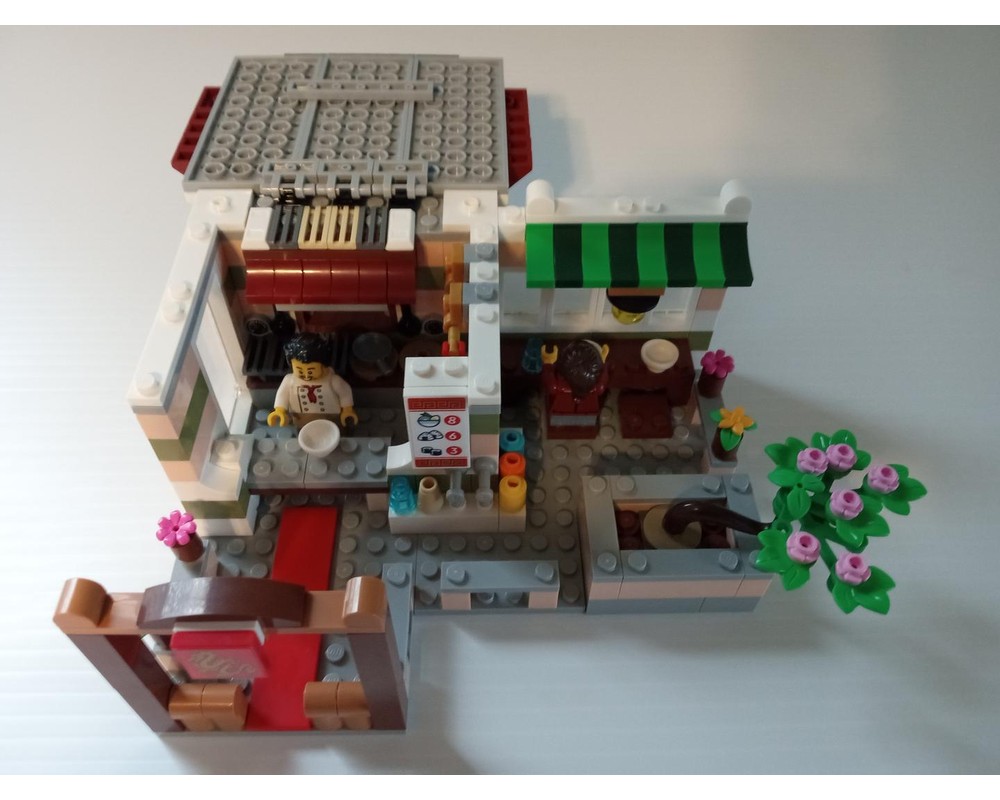 LEGO MOC Noodle Shop by TTuu | Rebrickable - Build with LEGO