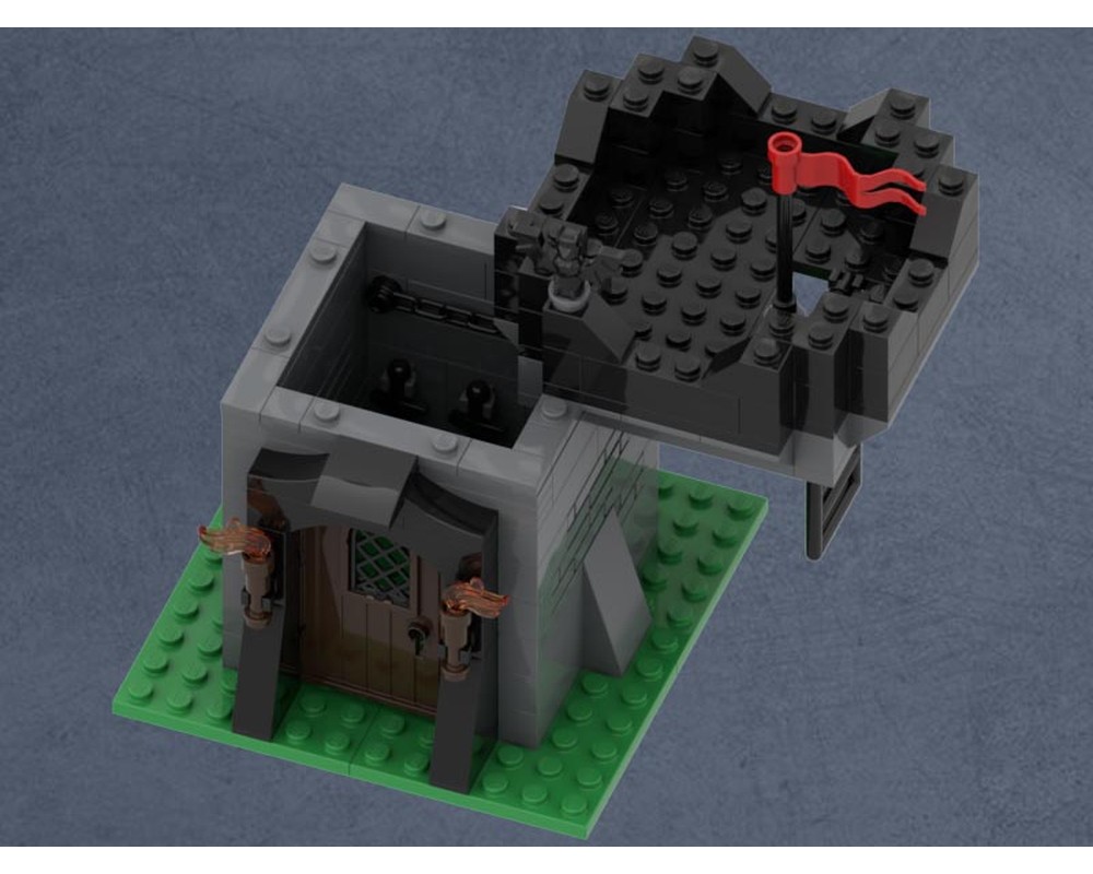 LEGO MOC Mini Batlords Tower by Raveyaner | Rebrickable - Build with LEGO