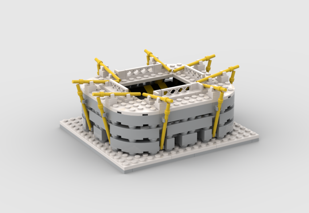 LEGO MOC-175683 Mini Model Signal Iduna Park / BVB Stadium / Dortmund ...