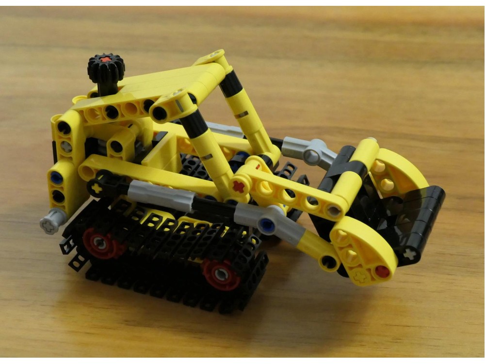 LEGO MOC 42163 Tracked Skid Steer Loader by Larsagri | Rebrickable - Build with LEGO