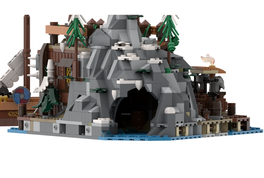 LEGO MOC Viking Village Reuse Extension by howell4Bricks | Rebrickable ...