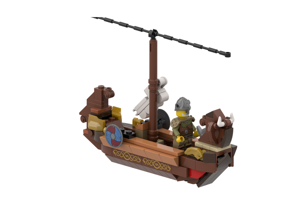 LEGO MOC Viking Village Reuse Extension by howell4Bricks | Rebrickable ...