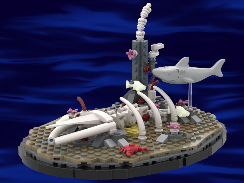 LEGO MOC Whalefall: Biomes Series by OrchardBuilds | Rebrickable ...