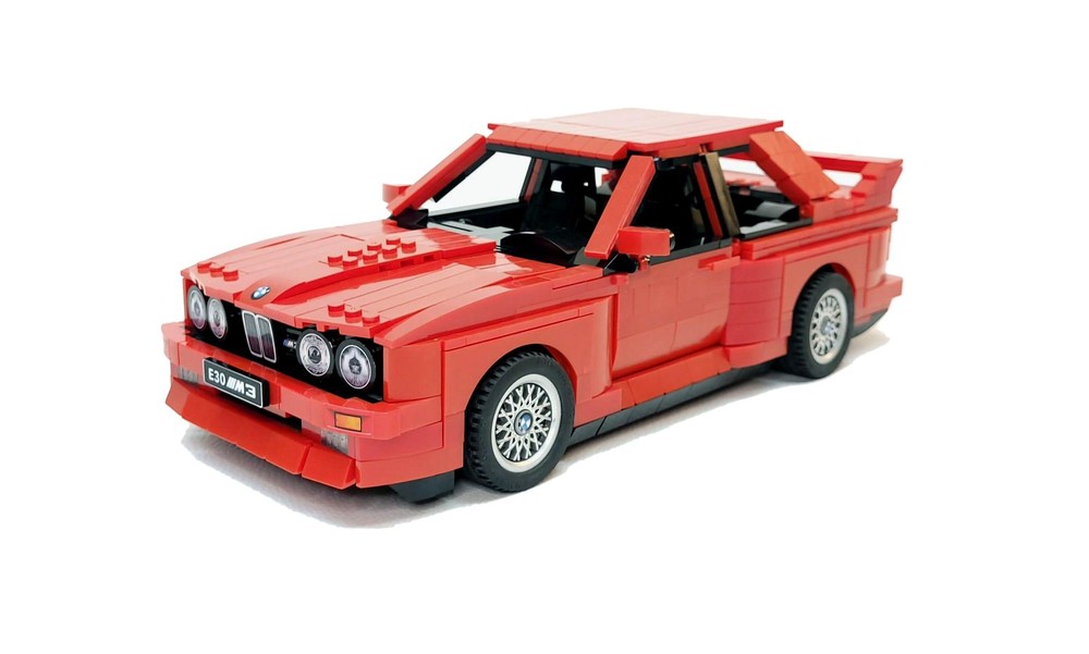 LEGO MOC BMW M3 (E30) Sticker Mod by danielsmocs | Rebrickable - Build ...