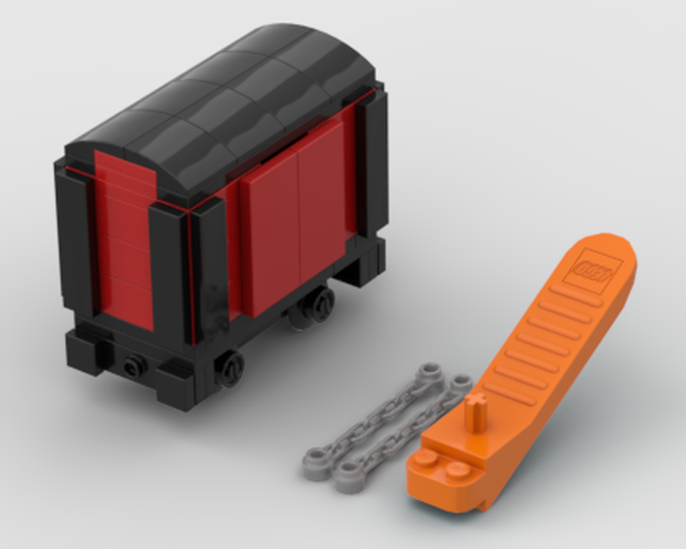 LEGO MOC Van (Red) by TerminatorFan1984 | Rebrickable - Build with LEGO