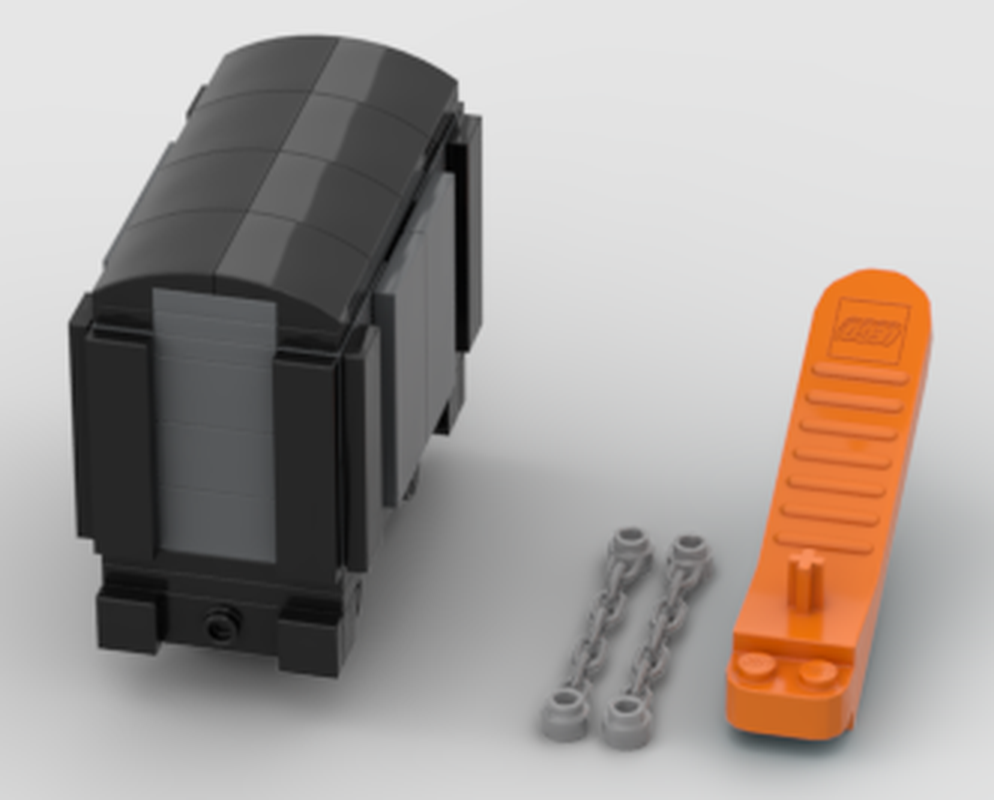 LEGO MOC Van Gray by TerminatorFan1984 | Rebrickable - Build with LEGO