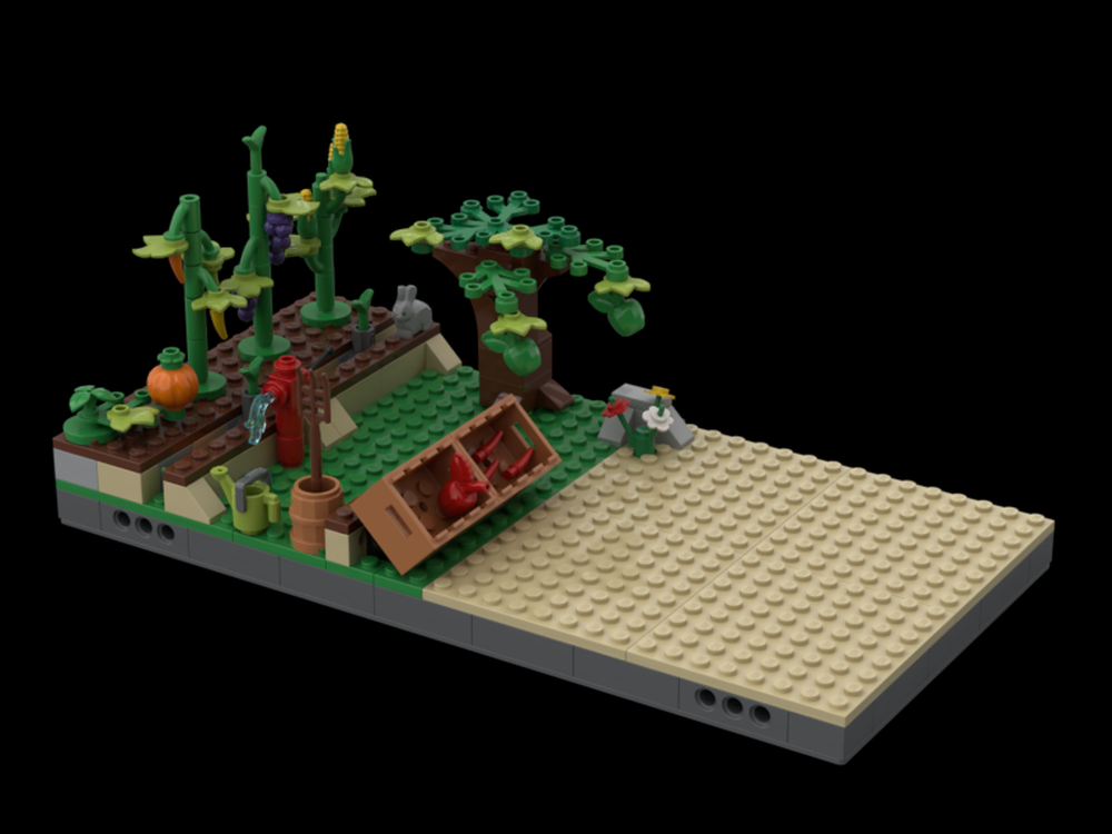 LEGO MOC MILS - Farmers Stand by cbyler84 | Rebrickable - Build with LEGO