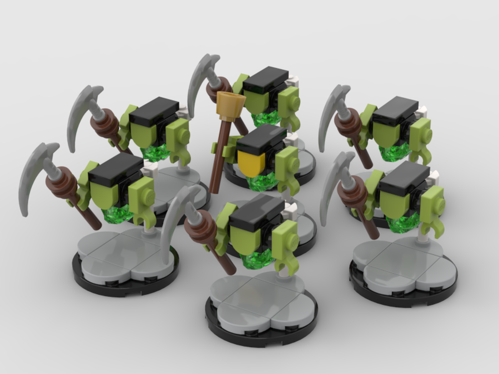 LEGO MOC Lego Nighthaunt Grimghast Reapers by GargonLe | Rebrickable ...