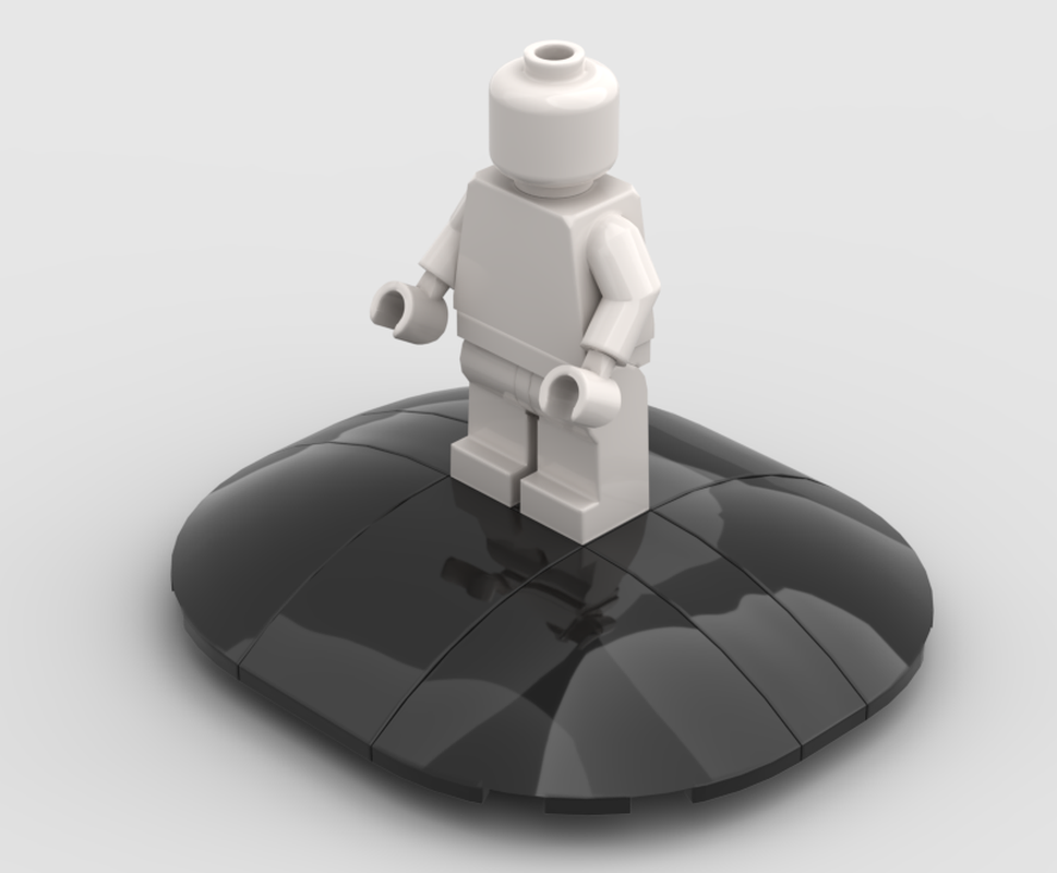 LEGO MOC Stylish Minifig Stand by Thierry | Rebrickable - Build with LEGO