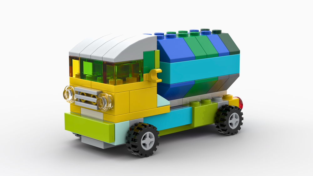 LEGO MOC 10696 Tank truck by Lenarex | Rebrickable - Build with LEGO