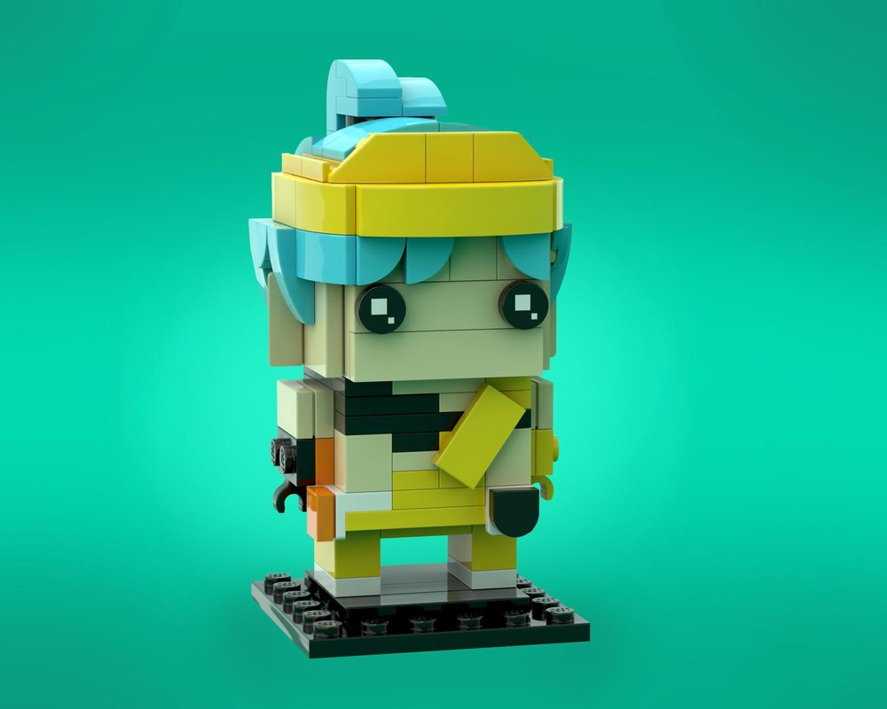 LEGO MOC Comet (Fortnite) Brickhead by Roloff | Rebrickable - Build ...