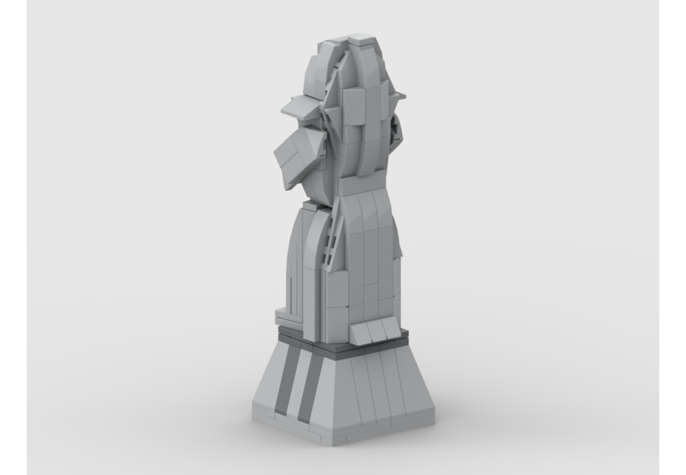 LEGO MOC Coruscant temple statue by thelegowolfpack | Rebrickable ...