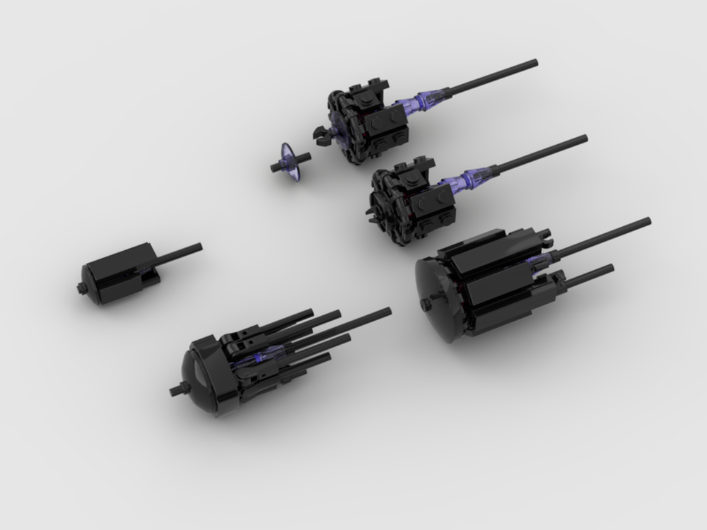 LEGO MOC Micro Stargate Replicator Ship by McMOC | Rebrickable - Build ...