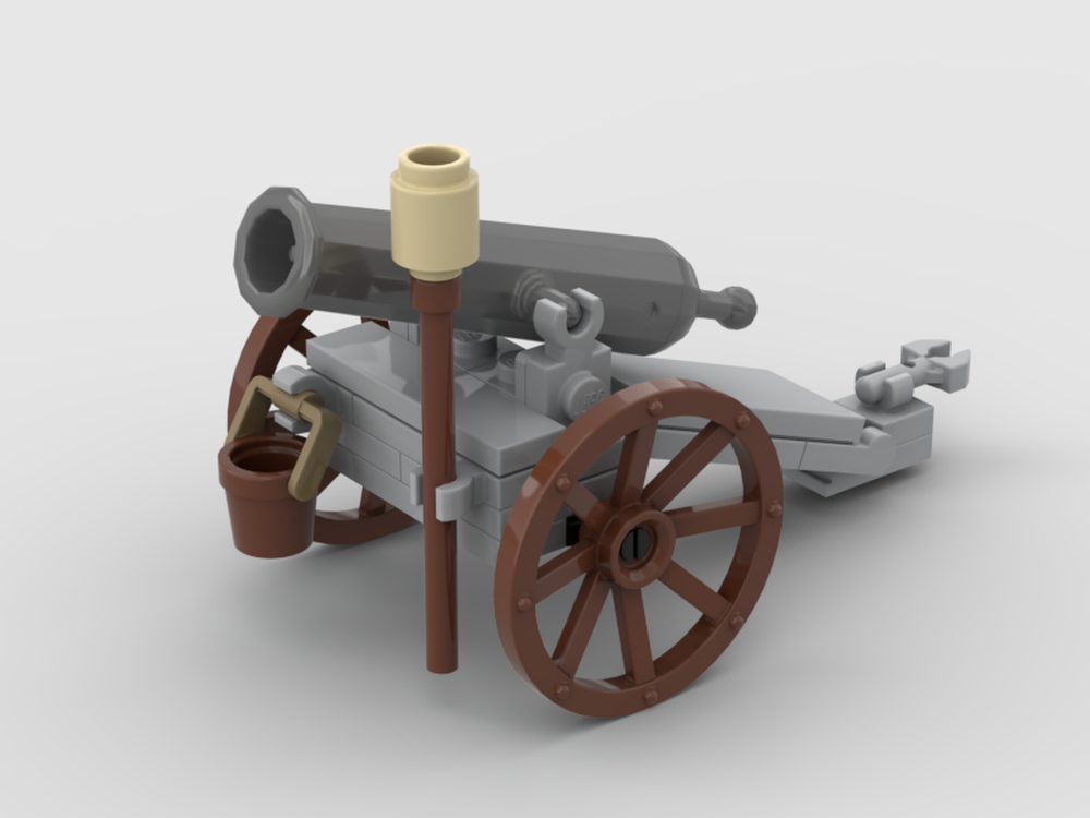 LEGO MOC Cannon v1 by Brown_Bricks | Rebrickable - Build with LEGO