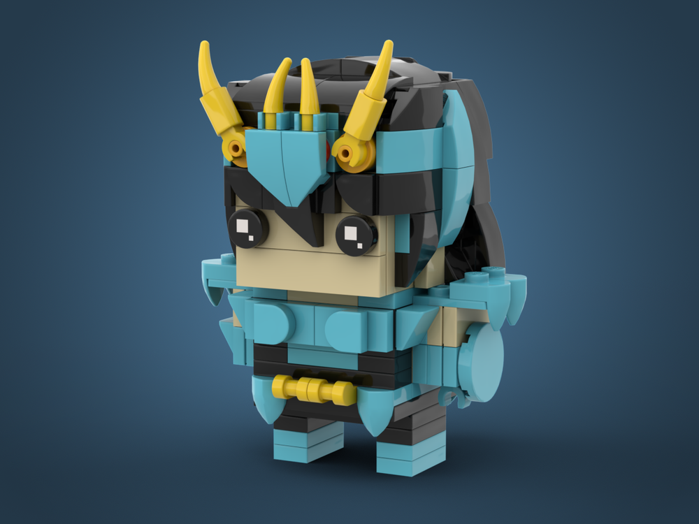 LEGO MOC Shiryû + Dragon armor + Pandora box by abracada_brick ...