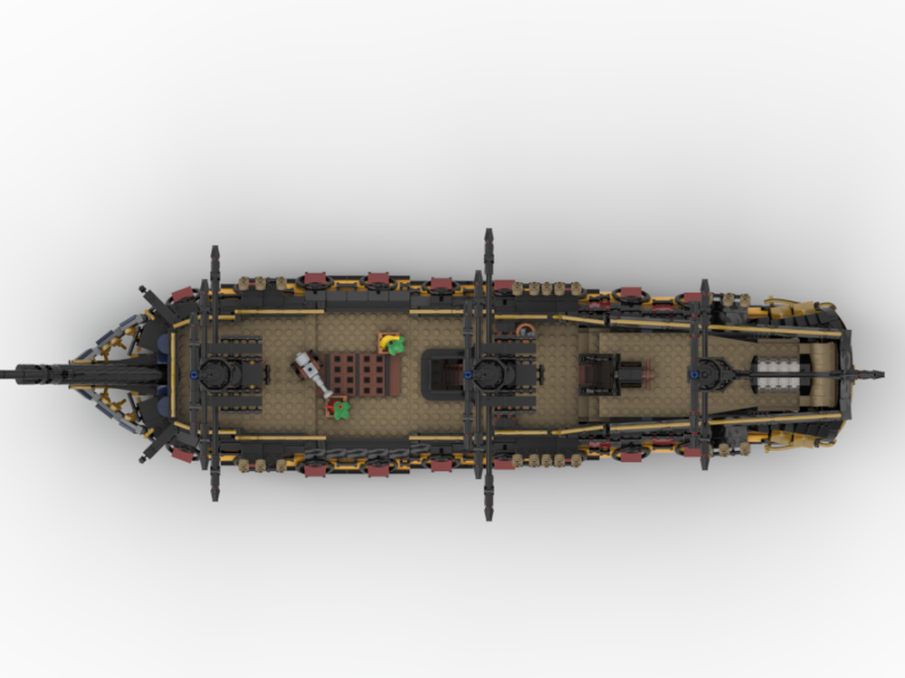 LEGO MOC HMS Theseus by HAFL | Rebrickable - Build with LEGO