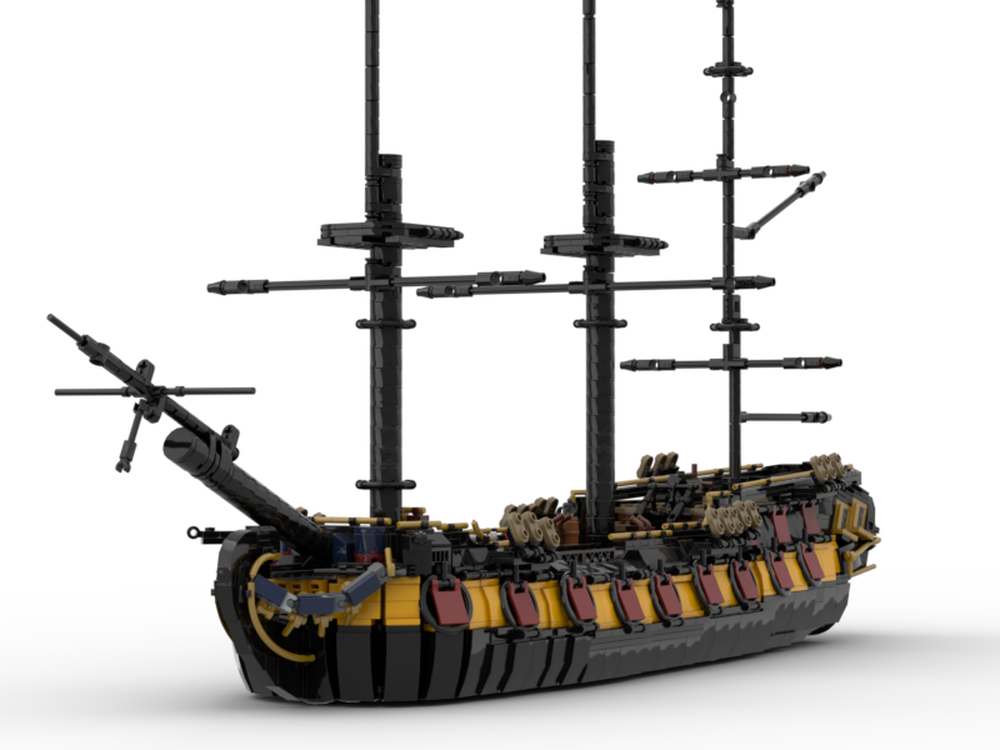 LEGO MOC HMS Theseus by HAFL | Rebrickable - Build with LEGO