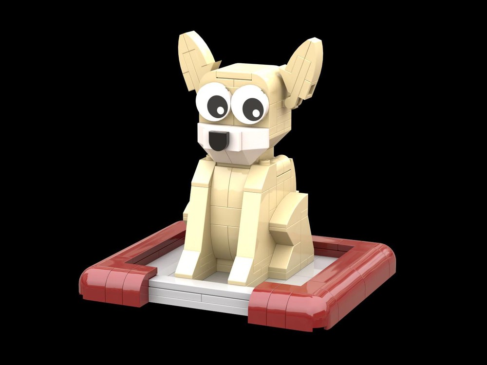 LEGO MOC Chihuahua by farmfarm | Rebrickable - Build with LEGO