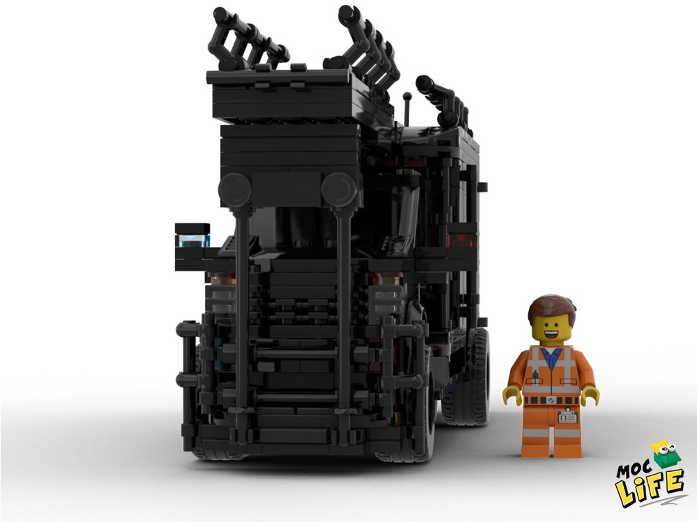 LEGO MOC GMC Sierra 3500 regular cab dually Mobile Adjustable Ramp ...