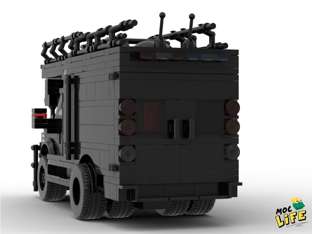 LEGO MOC GMC Sierra 3500 regular cab dually Mobile Adjustable Ramp ...