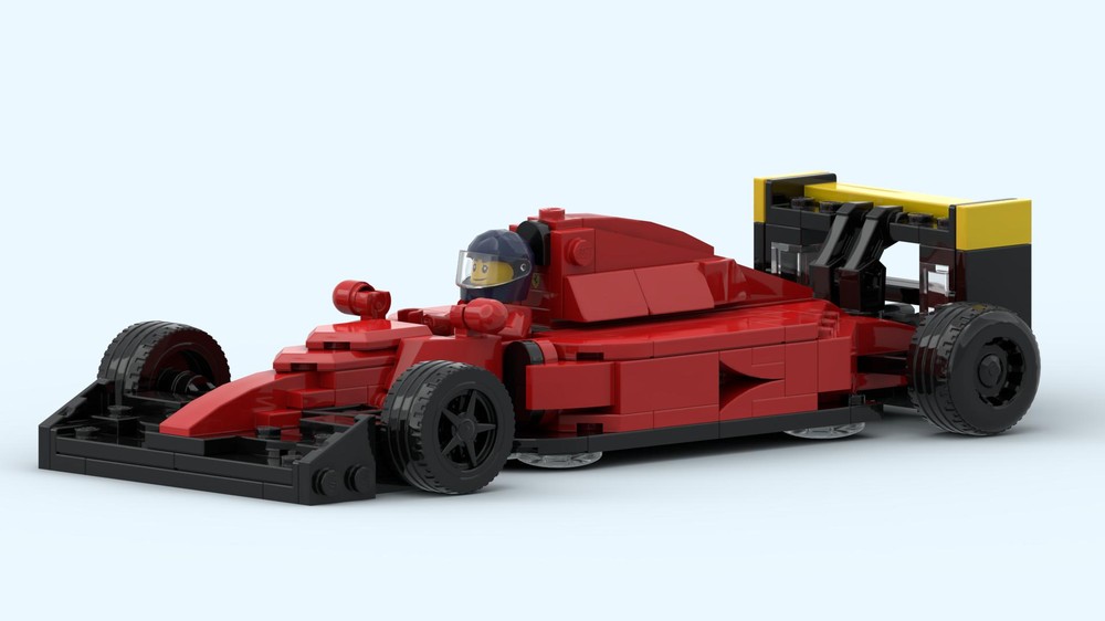 LEGO MOC 1992 Ferrari F92A F1 by jameshigson0512 | Rebrickable - Build ...