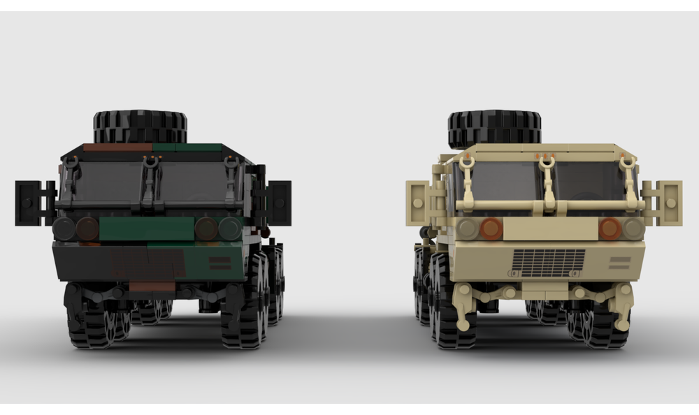 LEGO MOC M977A4 HEMTT - Desert Camo by BeBox | Rebrickable - Build with ...