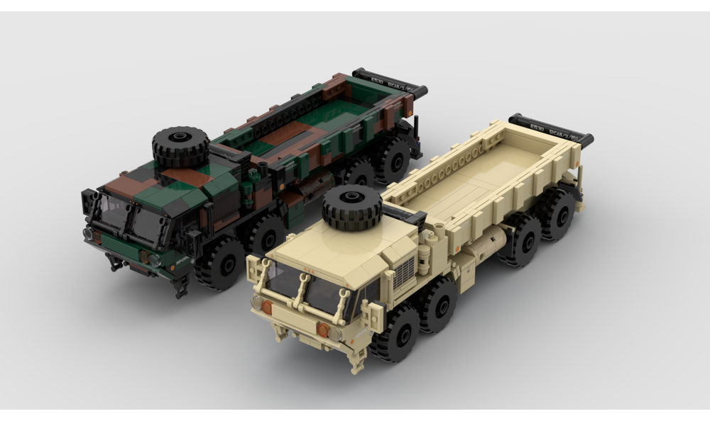 LEGO MOC M977A4 HEMTT - Desert Camo by BeBox | Rebrickable - Build with ...