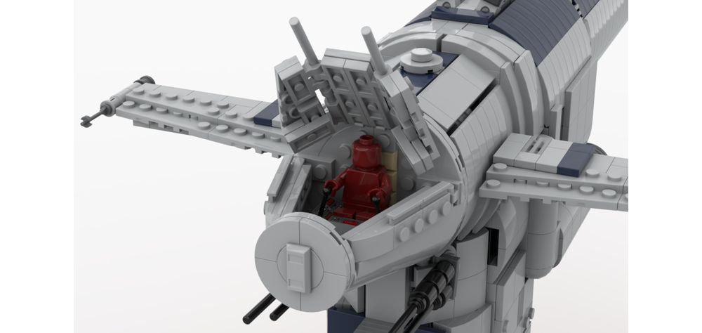 LEGO MOC MG-100 StarFortress SF-17 heavy bomber by Tiggerljc ...