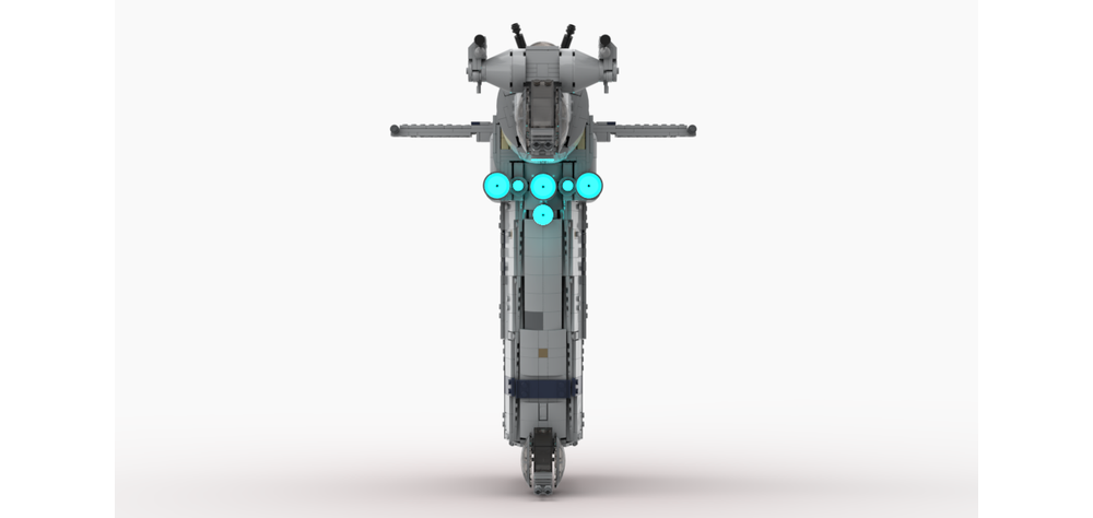 LEGO MOC MG-100 StarFortress SF-17 heavy bomber by Tiggerljc ...