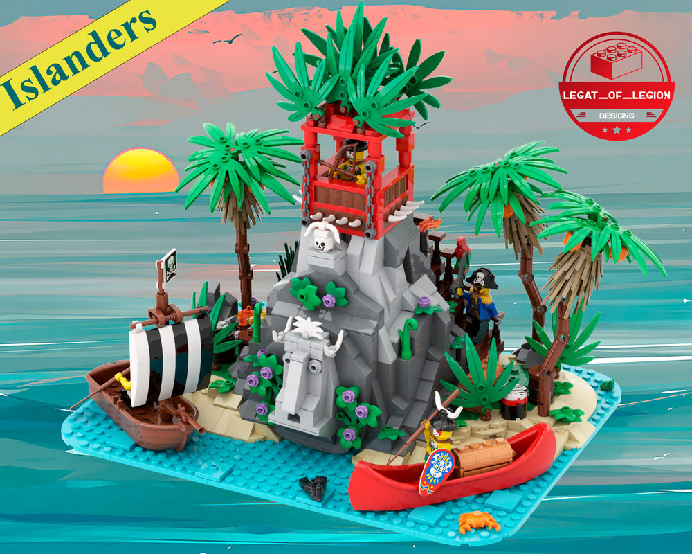LEGO MOC 6264 Forbidden Cove Remake by Legat_Of_Legion | Rebrickable ...