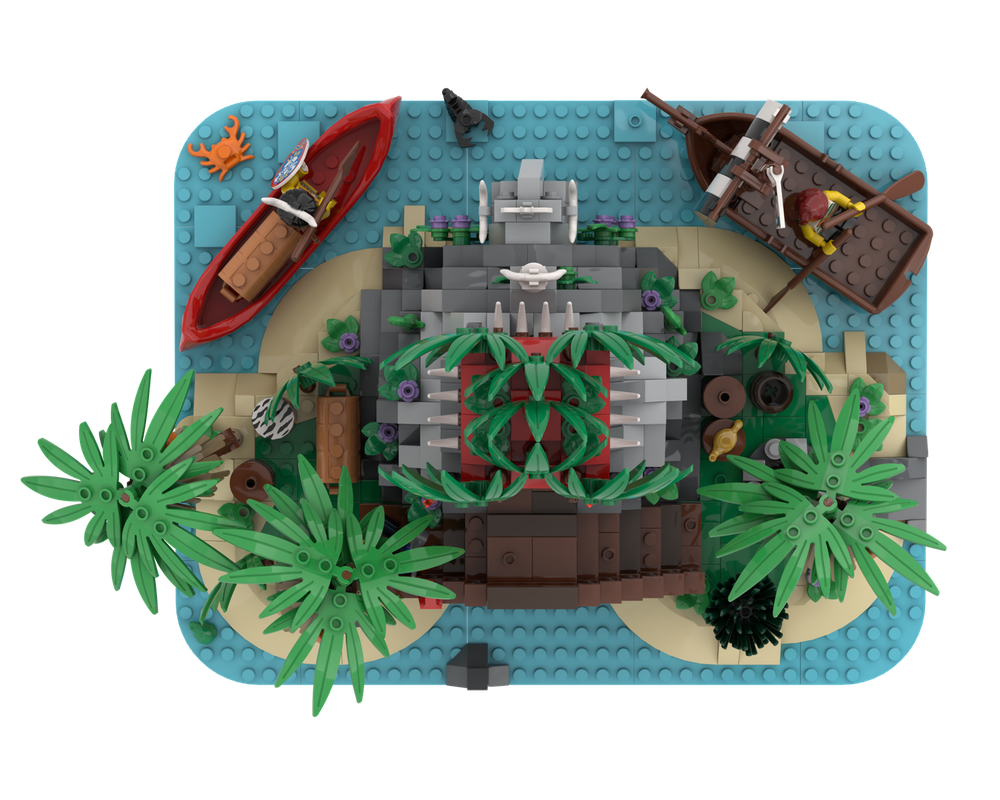 LEGO MOC 6264 Forbidden Cove Remake by Legat_Of_Legion | Rebrickable ...