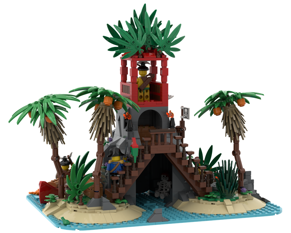 LEGO MOC 6264 Forbidden Cove Remake by Legat_Of_Legion | Rebrickable ...