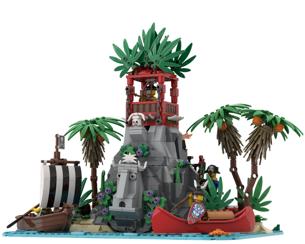 LEGO MOC 6264 Forbidden Cove Remake by Legat_Of_Legion | Rebrickable ...