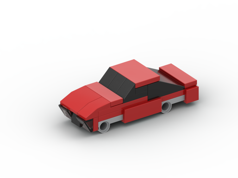 LEGO MOC 3 wide mustang- red by wonderbrickz | Rebrickable - Build with ...