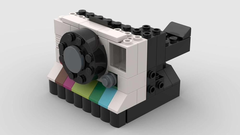 LEGO MOC Polaroid OneStep SX-70 by Guignome01 | Rebrickable - Build ...