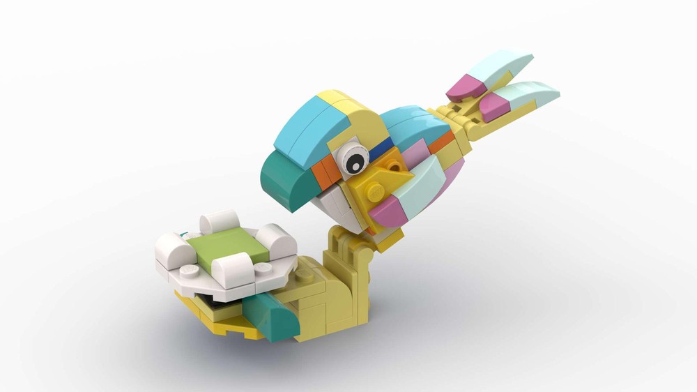 LEGO MOC Easter Bird by Guignome01 | Rebrickable - Build with LEGO