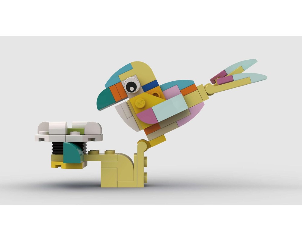 LEGO MOC Easter Bird by Guignome01 | Rebrickable - Build with LEGO