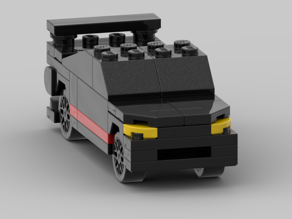 LEGO MOC Ford Mustang Code Red by WILD_BLUEY | Rebrickable - Build with ...