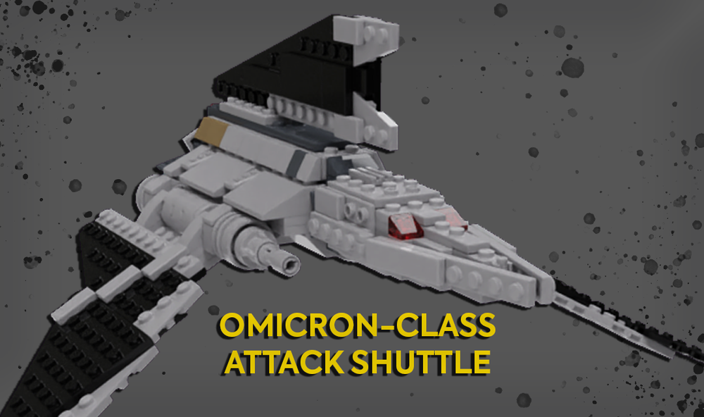 LEGO MOC Omicron-class Attack Shuttle (Havoc Marauder) 1:125 by ...