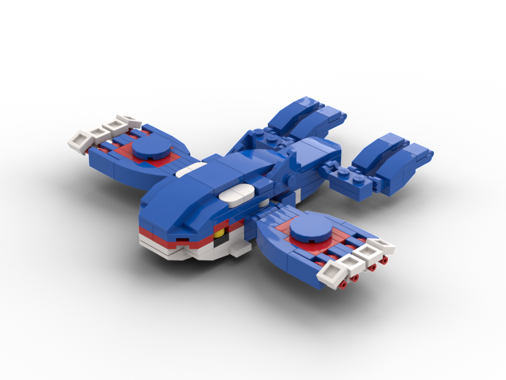 LEGO MOC Kyogre by dst212 | Rebrickable - Build with LEGO