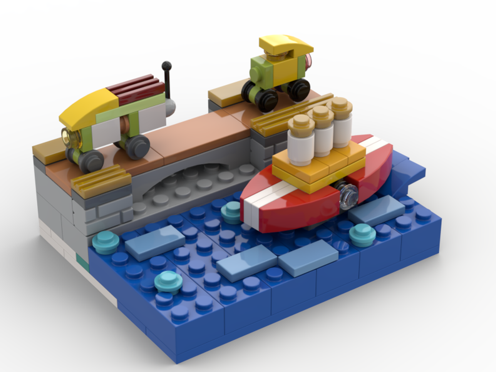 LEGO MOC Lakeshore Highway — 10717 or 11717 by McScottyBricks ...